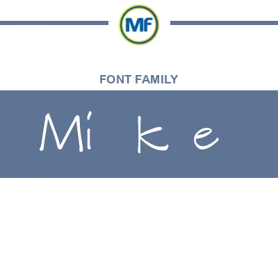 Mike Font Family: Download Free | MaisFontes