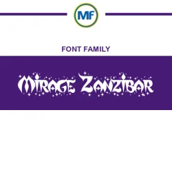 Mirage Zanzibar Regular 2: Free Font Download | MaisFontes