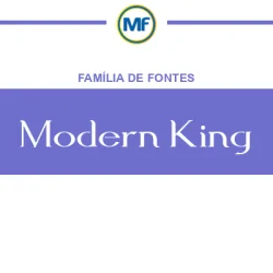 Modern KING: Baixar Fonte Grátis | MaisFontes