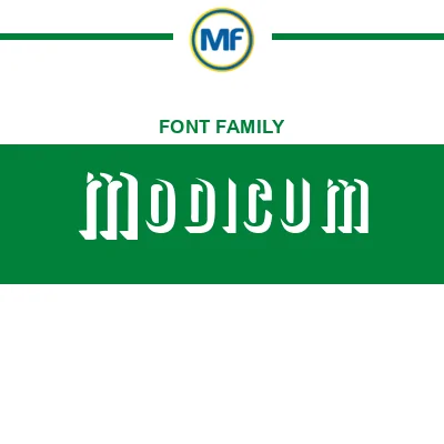 Modicum Font Family: Download Free | MaisFontes