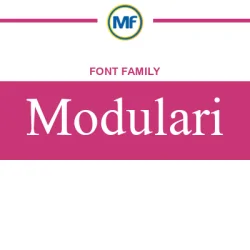Modulari: Free Font Download | MaisFontes