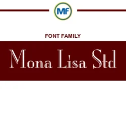 Mona Lisa Std Recut: Free Font Download | MaisFontes