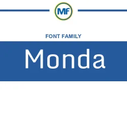 Monda SemiBold: Free Font Download | MaisFontes