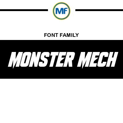 Monster Mech Font Family: Download Free | MaisFontes