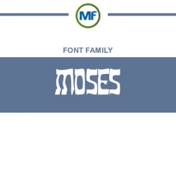Moses Judaika Font: Free Download | MaisFontes
