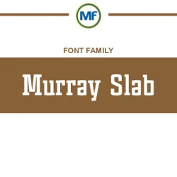 Murray Slab Bold: Free Font Download | MaisFontes