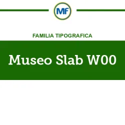 Museo Slab W00 1000: Descargar Fuente Gratis | MaisFontes