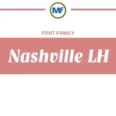 Nashville LH Font Family: Free Download | MaisFontes
