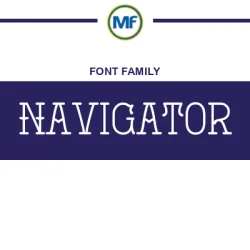 Navigator: Free Font Download | MaisFontes