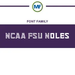 NCAA FSU Noles Unconquered Font: Free Download | MaisFontes
