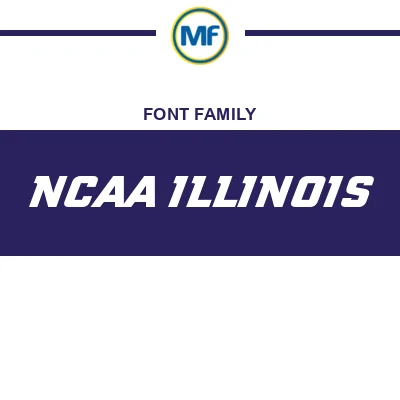 NCAA Illinois Font Family: Download Free | MaisFontes