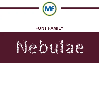 Nebulae Font Family: Download Free | MaisFontes