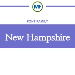 NewHampshire Bold: Free Font Download | MaisFontes