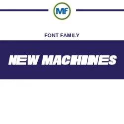 New Machines Outline: Free Font Download | MaisFontes