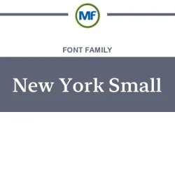 New York Small Bold: Free Font Download | MaisFontes