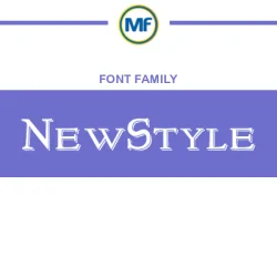NewStyle Embossed Font: Free Download | MaisFontes