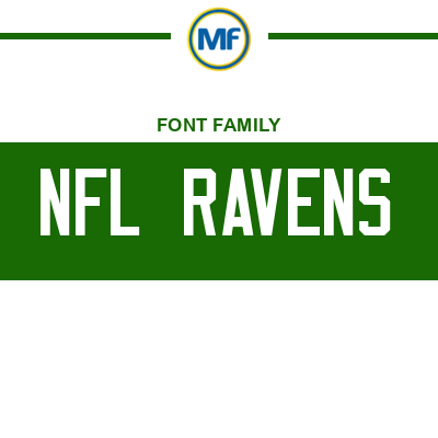 NFL Ravens Font Family: Download Free | MaisFontes