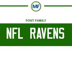 NFL Ravens: Free Font Download | MaisFontes