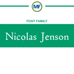 Nicolas Jenson SGOT Std Regular Font: Free Download | MaisFontes