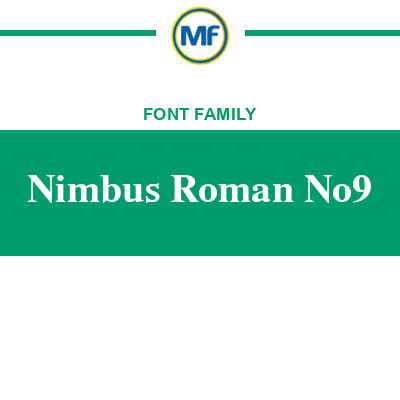 Nimbus Roman No9 Font Family: Download Free | MaisFontes