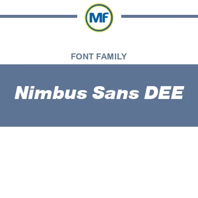 Nimbus Sans DEE Font Family: Download Free | MaisFontes