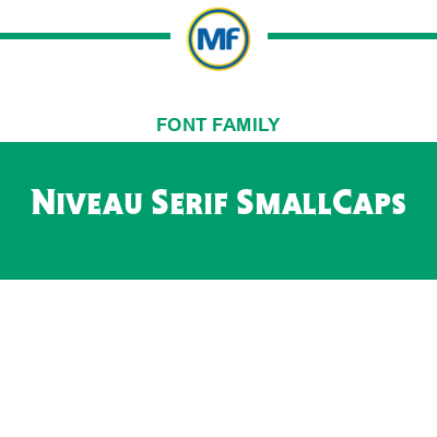 Niveau Serif SmallCaps Font Family: Download Free | MaisFontes