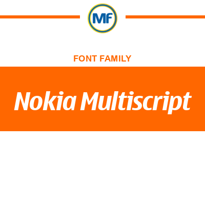 Nokia Multiscript Font Family: Download Free | MaisFontes