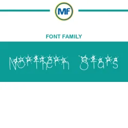 Northern Stars Regular: Free Font Download | MaisFontes