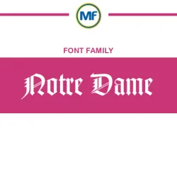 Notre Dame LT Std Roman: Free Font Download | MaisFontes