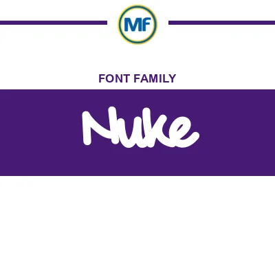 Nuke Font Family: Download Free | MaisFontes