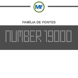 Number 19000 Block Regular: Baixar Fonte Grátis | MaisFontes
