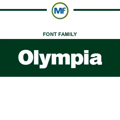 Olympia Font Family: Free Download | MaisFontes