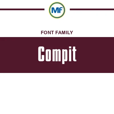Compit Font Family: Download Free | MaisFontes