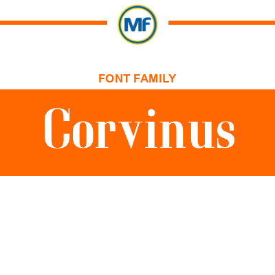 Corvinus Font Family: Free Download | MaisFontes
