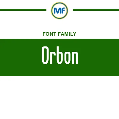 Orbon ITC Font Family: Download Free | MaisFontes