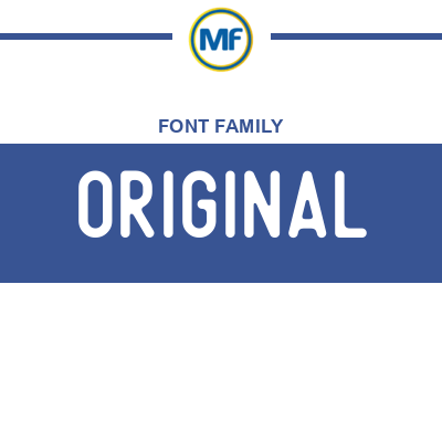 Original Font Family: Download Free | MaisFontes