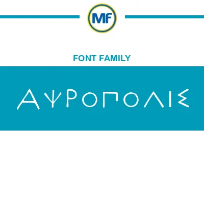 Acropolis Font Family: Free Download | MaisFontes
