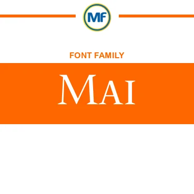 Mai Font Family: Free Download | MaisFontes
