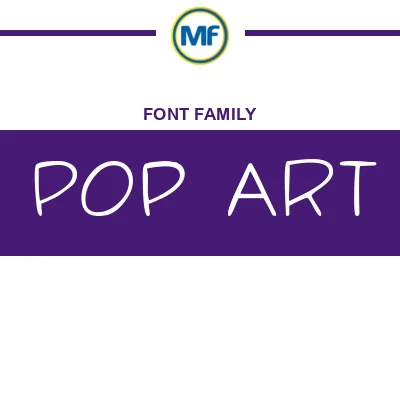 Pop Art Font Family: Download Free | MaisFontes