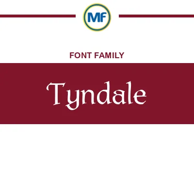 Tyndale Font Family: Free Download | MaisFontes