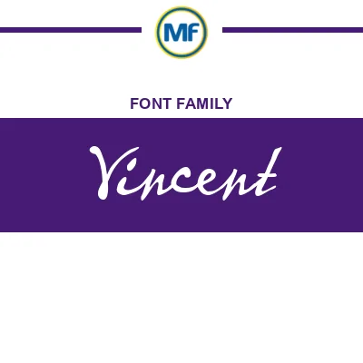 Vincent Font Family: Free Download | MaisFontes