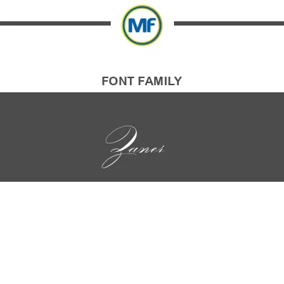 Zaner Font Family: Download Free | MaisFontes
