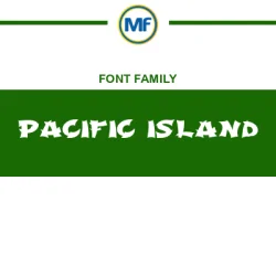 Pacific Island Font: Free Download | MaisFontes