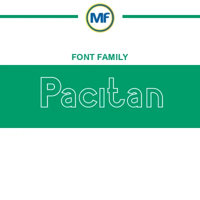 Pacitan Font Family: Download Free | MaisFontes