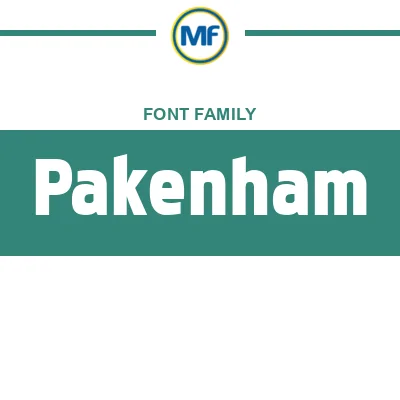 Pakenham Font Family: Download Free | MaisFontes