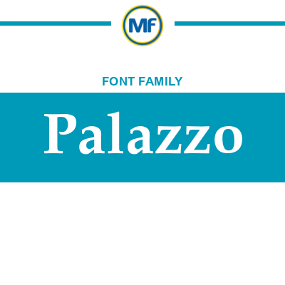Palazzo Font Family: Free Download | MaisFontes