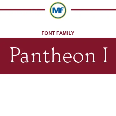 Pantheon I Font Family: Download Free | MaisFontes
