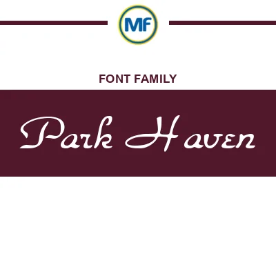 Park Haven Font Family: Download Free | MaisFontes