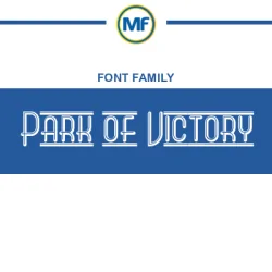 Park of Victory Normal: Free Font Download | MaisFontes