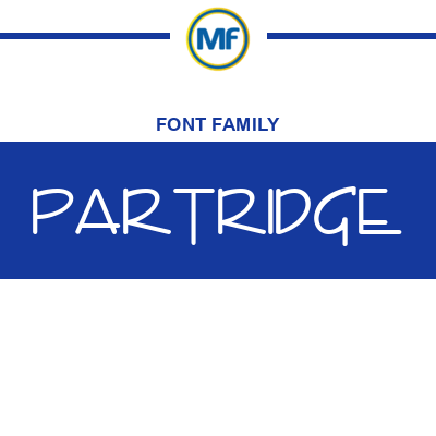 Partridge Wide Font Family: Download Free | MaisFontes